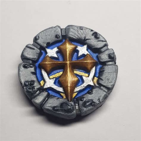3d Print Of Class Tokens Pre Supported By Naavinox