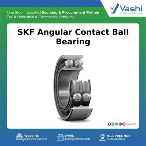Skf Angular Contact Ball Bearing At Best Price In Thane By Vashi
