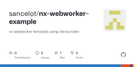Github Sancelotnx Webworker Example Nx Webworker Template Using