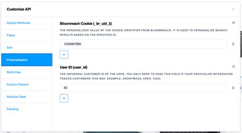 Exploring Catalog Data And Customizing Api