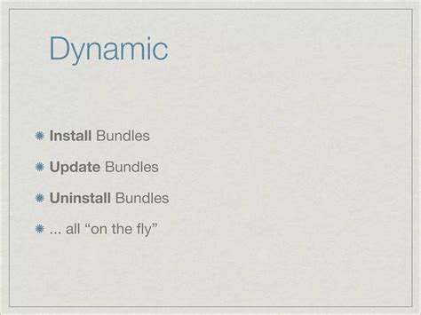 Introduction To OSGi Tokyo JUG PPT