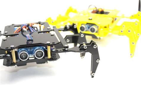 Robug Arduino Based Hexapod Robot Kit Black Robot Kits Jsumo
