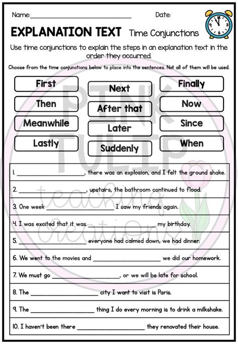 Explanation Text Writing Worksheet Pack No Prep Lesson Ideas Writing Worksheets Explanation