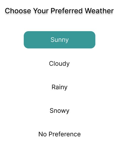 How To Create A List Of Options And Highlight The Selected Options In Flutter Stack Overflow