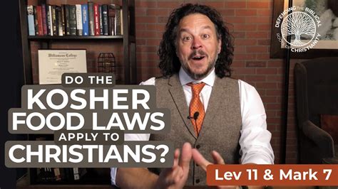 Do The Old Testament Food Laws Apply To Christians Youtube