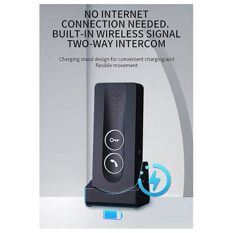 New 800m Long Distance Outdoor Doorbell Wireless Intercom Door Phone Unlocking Two Way Intercom