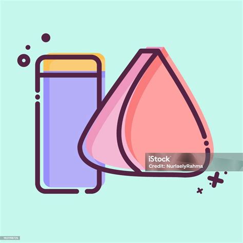 아이콘 폴리메드 네뷸라이저 마스크 호흡기 치료 기호와 관련이 있습니다 Mbe 스타일 심플한 디자인 편집 가능 간단한 일러스트레이션 건강 진단에 대한 스톡 벡터 아트 및 기타