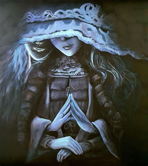 Elden Ring Art Ranni Signed Print Etsy