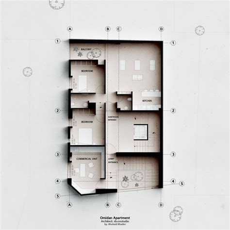 Omidan Apartment A Minimalist Design Kholood Khadivi Posted On The Topic Linkedin