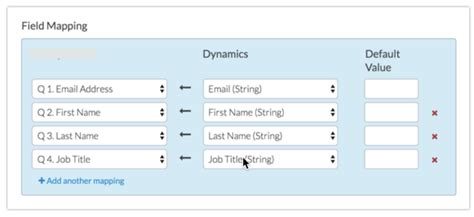 Legacy Microsoft Dynamics Integration Alchemer Help