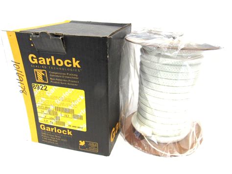 NEW GARLOCK 8922 COMPRESSION PACKING 1 2 SB Industrial Supply Inc