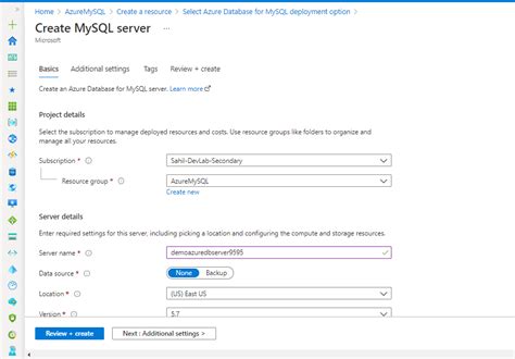 Azure Database For Mysql Deployment Step By Step Golinuxcloud
