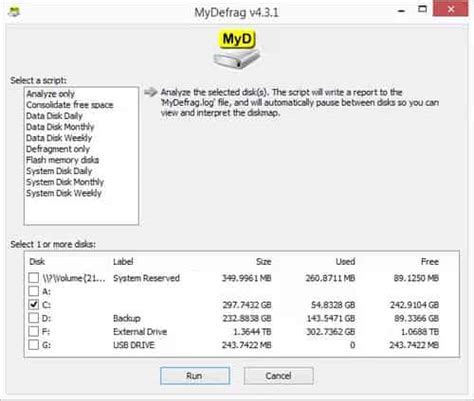 Best Free Disk Defrag Software For Windows