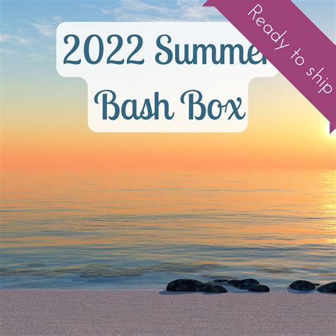 Summer Bash Countdown Box Complete Payment Stitchybox