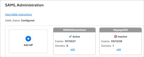Smartsheet Saml Idr Sso Configuration Rsa Ready Implementation Guide Rsa Community