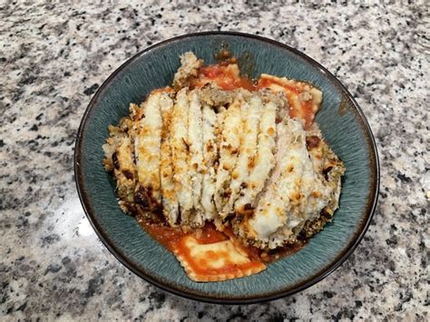 Chicky Chicky Parm Parm Over Ravioli R Stonerfood