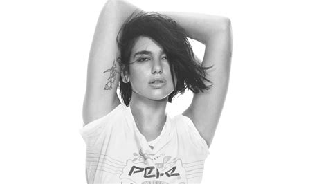 Dua Lipa Music Celebrities Girls Hd 4k 5k Monochrome Black And