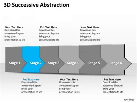 ppt 3d linear process to prevent business losses six create powerpoint