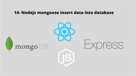 14 Mern Nodejs Mongoose Insert Data Into Database Youtube