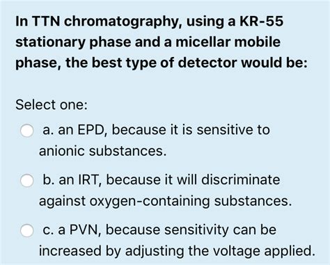 Solved In Hplc Column Efficiency Can Be Improved By