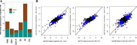 Transcriptome Comparison Of The Regulator Mutants Compared To The Wt