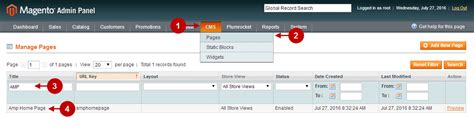 how to configure magento accelerated mobile pages extension v1 x magento accelerated mobile