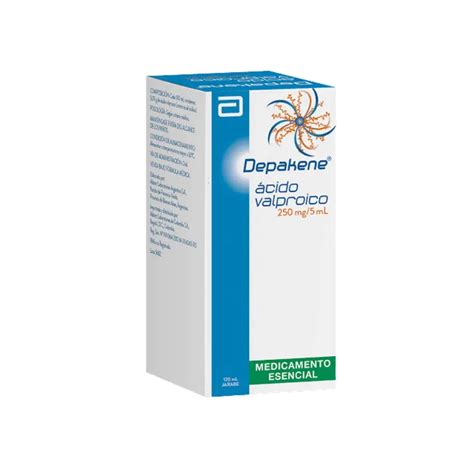 Depakene Acido Valproico Jarabe 120 Ml Interdrogas