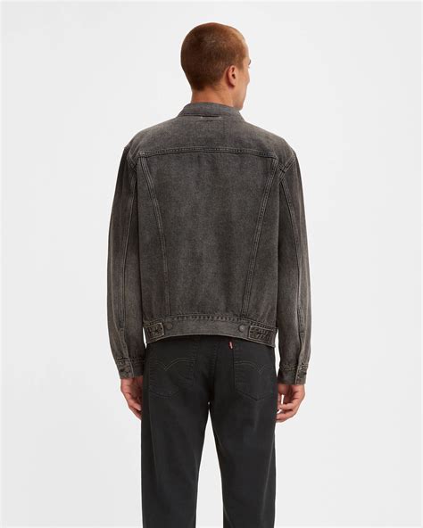 The Trucker Jacket Black Levis® Rs