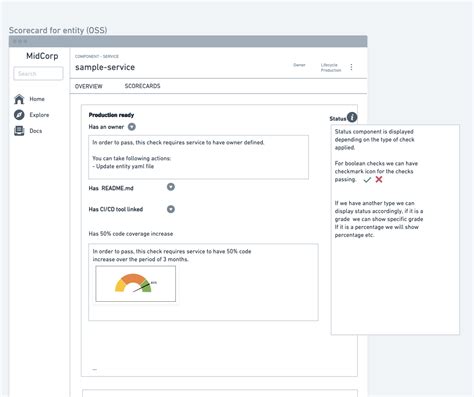 Rfc Ui For Scorecard Component Tech Insights Stage 2 · Issue 7576 · Backstagebackstage