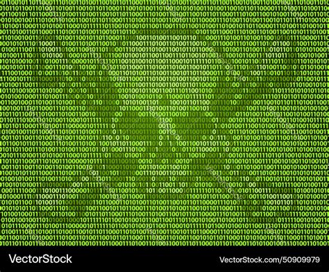 Binary Code Skull And Crossedbones Royalty Free Vector Image