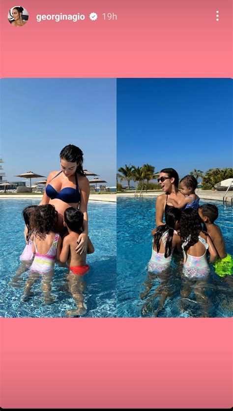 Cristiano Ronaldos Partner Georgina Rodriguez Shares Adorable Pictures