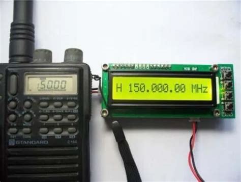 New 0 1 1100 Mhz 0 1 1 1 Ghz Rf Frequency Counter Frequency Tester In