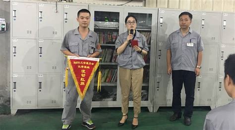 通机产品线D3线第三次蝉联流动红旗班组建设初见成效