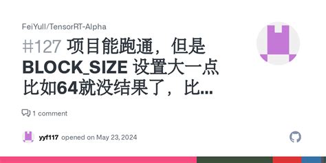 Block Size Yolov Seg Issue Feiyull Tensorrt Alpha Github