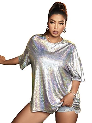 I Tested The Silver Metallic Plus Size Top Heres Why Its A Must Have