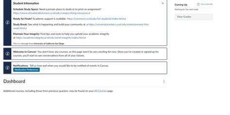 Classes Not Showing Up On Canvas Rucsd