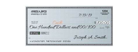 How To Fill Out A Check To Someone