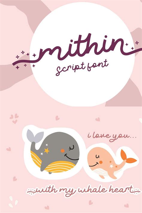 Mithin Script Font Masterbundles