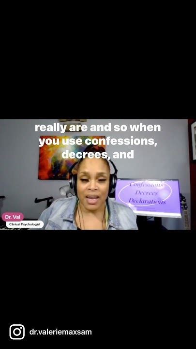 Confession Decrees And Declarations Decrees Declaration