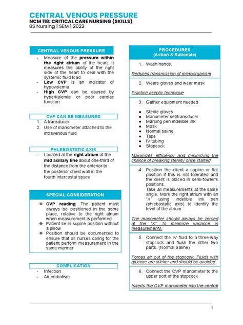 4 Cvp Pdf Pressure Measurement Clinical Medicine