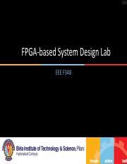 FPGA System Design Lab Key Components And Evaluation Guide Course Hero