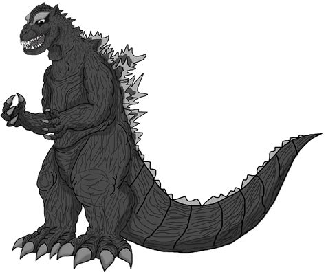 Drawing Of 1954 Godzilla Gojira By Johnv2004 On Deviantart