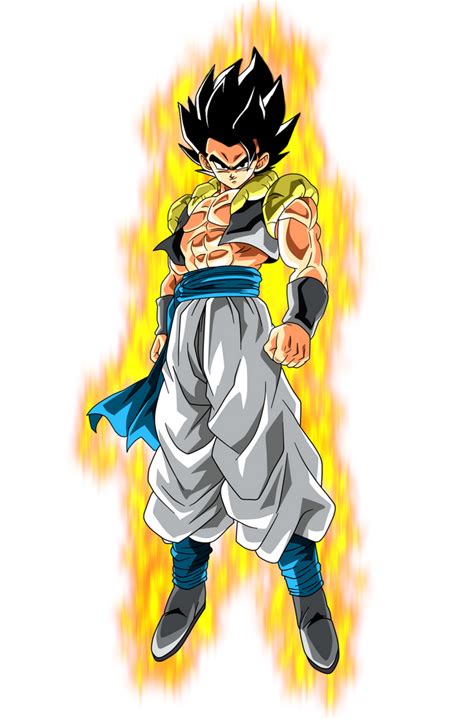 Gogeta Base Form Png With Aura Recolor By Me By Drzackedit On Deviantart