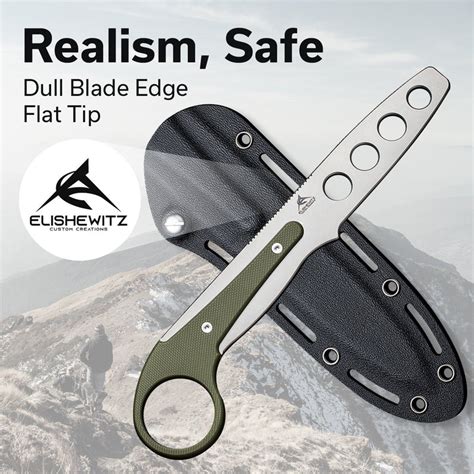 Civivi Varius Fixed Blade Knife G10 Handle 326 D2 Dull Trainer Blad