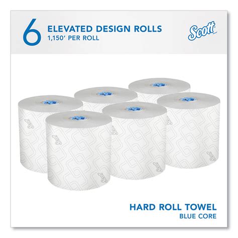 Scott® Pro Hard Roll Paper Towels With Elevated Scott Design For Scott