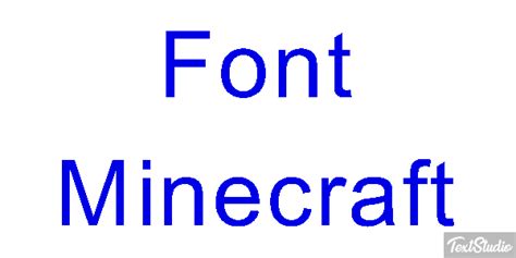 Font Minecraft Font Animated  Logo Designs