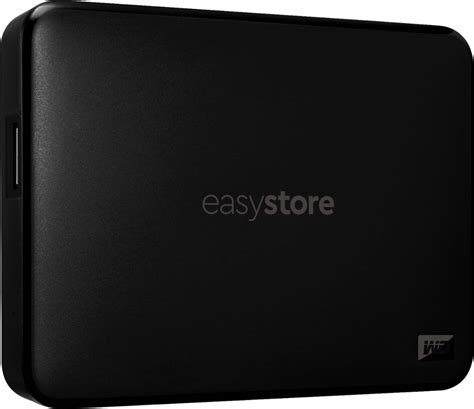 WD Easystore 4TB External USB 3 0 Portable Hard Drive Black WDBAJP0040BBK WESN Best Buy