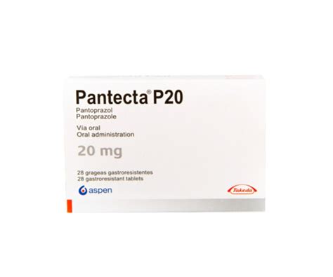 Pantecta P20 20mg 28 Gragea