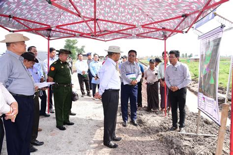 ရှမ်းပြည်နယ်ဝန်ကြီးချုပ် ဒေသဖွံ့ဖြိုးရေးအတွက် ကျောက်နီမွေးမြူရေးဇုန်အား ကွင်းဆင်းကြည့်ရှုစစ်ဆေး