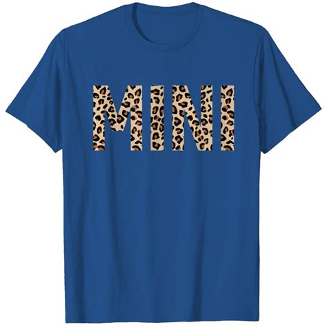 Mama Mini Leopard Animal Print Mothers Day Matchin T Shirt Sold By Greg